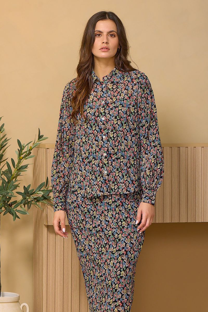 element cropped elastic blouse – The Gallery Collection